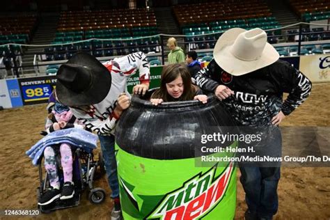 Rodeo Clown Barrel Photos And Premium High Res Pictures Getty Images
