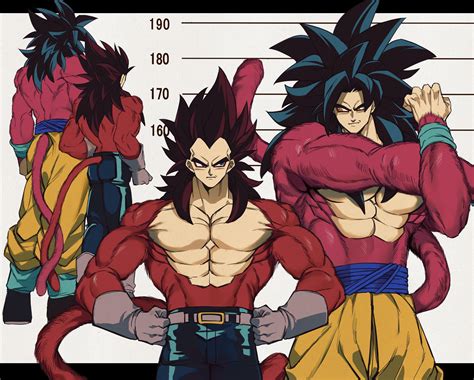 Son Goku And Vegeta Dragon Ball And 1 More Drawn By Gigatand Danbooru