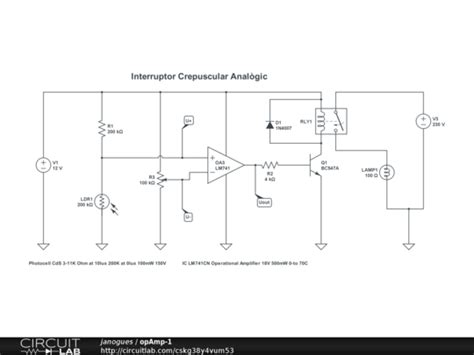 Opamp 1 Circuitlab