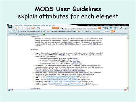 Ppt If Not Dc Then Mods A Look At The Metadata Object Description Schema Powerpoint