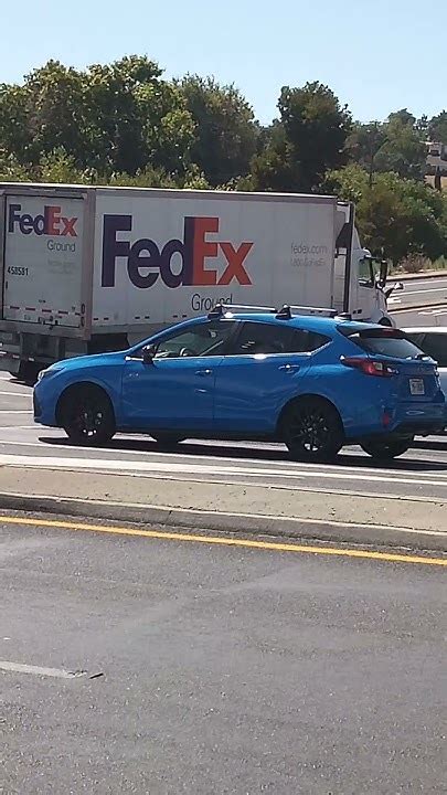 The Fedex Tractor Trailer Delivery Truck Youtube