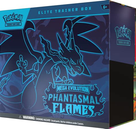 Pokémon Tcg Mega Evolution Phantasmal Flames Elite Trainer Box