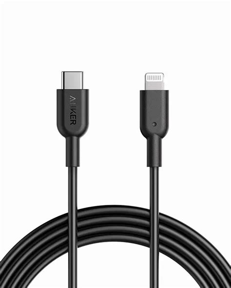 Anker Usb C To Lightning 数据线 [91 44 Cm Apple Mfi 认证] Powerline Ii 适用于 Iphone X Xs Xr Xs Max 8