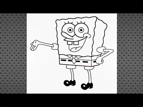 How To Draw Sponge Bob Easy YouTube