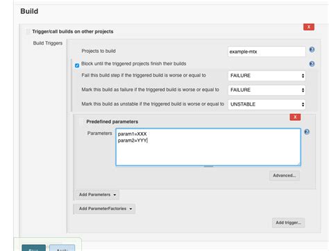 build need to fail upstream project if downstream project fails on