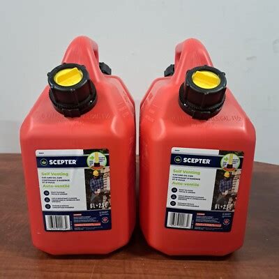 Oil And Gas Scepter Fuel Can