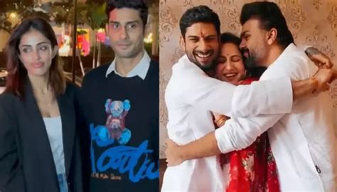 Prateik Babbar First Time Steps Out With Wife After Step Siblings Claimed He Is Being Brain Washed