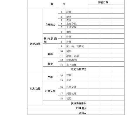 Adl常用评定量表【最新版】文档之家