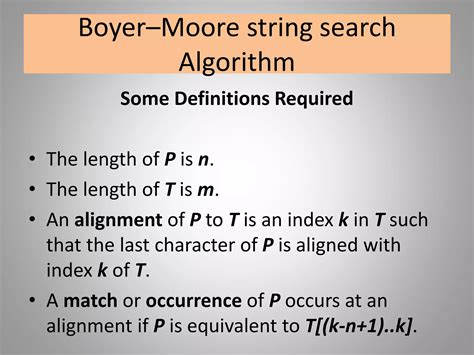 String Matching Algorithms Pattern Matching Pptx Programming Languages Computing