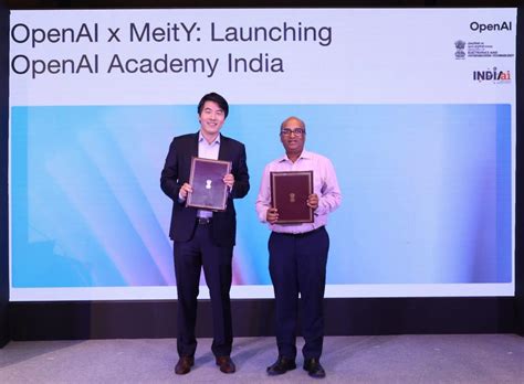 Indiaai Mission Partners With Openai To Launch Openai Academy Across India