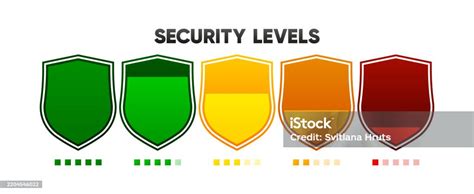 방패 모양 벡터를 가진 인증 된 레벨 로고 배지 기준 수준의 디지털 인증서 벡터 일러스트 레이 션 Qualification Round에 대한 스톡 벡터 아트 및 기타 이미지