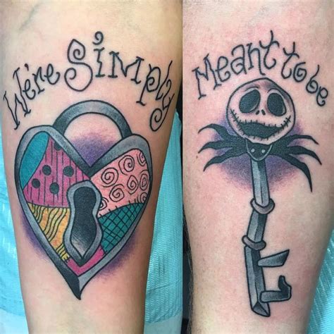Pin By Christina Marie On Couple Tats Christmas Tattoo Disney Couple