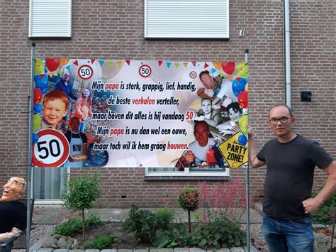 Spandoek 60 Jaar Geef Een Spandoek Spandoekabraham Nl