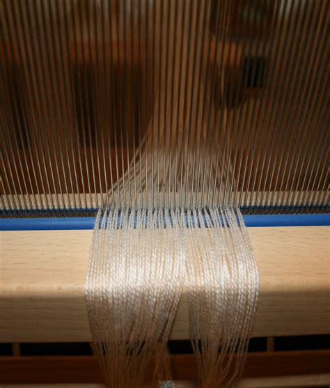 Thrums Melinda S Shawl Loom Set Up