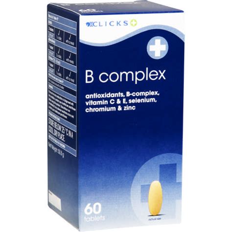 Clicks B Complex 60 Tablets Clicks
