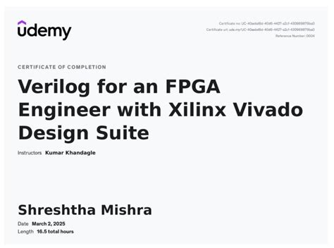 Verilog For An Fpga Engineer With Xilinx Vivado Shreshtha Mishra