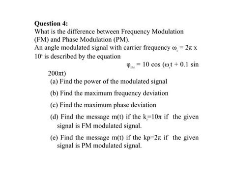 Solved Question What Is The Difference Between Frequency Chegg