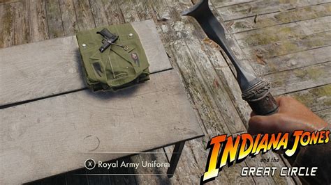 Royal Army Key And Uniform Location Indiana Jones And The Great Circle