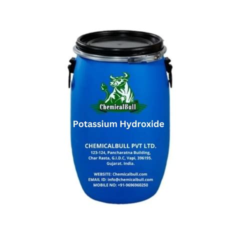 Potassium Hydroxide 1310 58 3 Chemical Bull Pvt Ltd