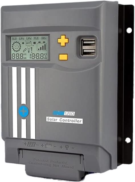 Solarmodul Controller A A A A MPPT Solarladeregler For Solarpanel LCD Display Mit WiFi