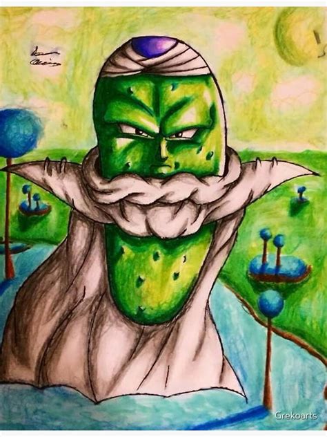 Piccolo The Pickle Poster For Sale By Grekoarts Redbubble