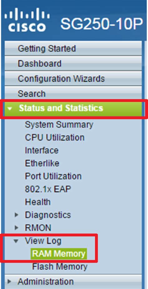 Configure Log Aggregation Settings On An Sx250 Series Smart Switch Cisco