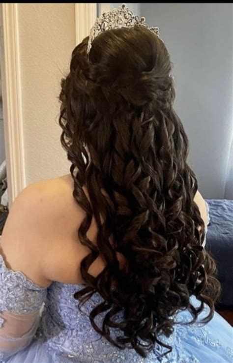 Pin By Sara Vargas On Sophias 15s In 2025 Quince Hairstyles