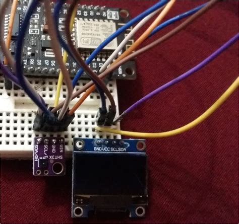Esp8266 Nodemcu With Sht31 Temperature And Humidity Sensor