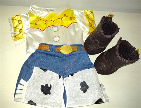 Toy Story Build A Bear Jessie Clothes 3 Pieces Shirt Pants Boots