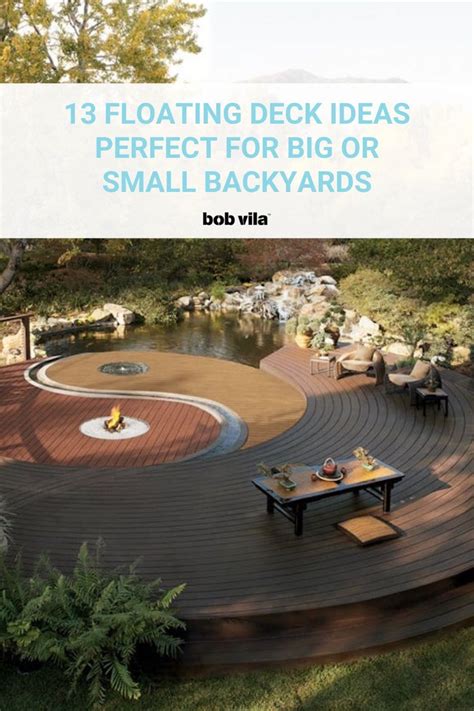 13 Floating Deck Ideas Perfect For Big Or Small Backyards Floating