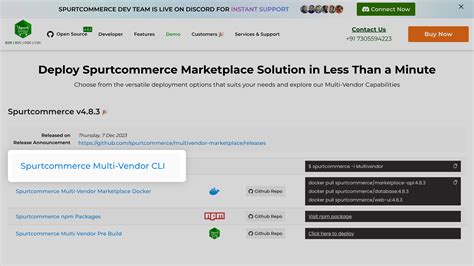 Automating Spurtcommerce Multi Vendor Solution Deployment Using Cli