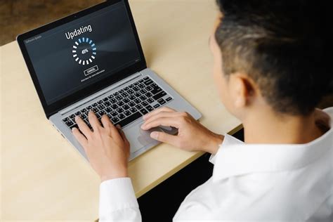 Premium Photo Software Update On Computer For Modish Version Of Device Software Upgrade