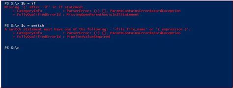 Powershell Reserved Words Stephanos Constantinou Blog Words Reserved Switch Statement
