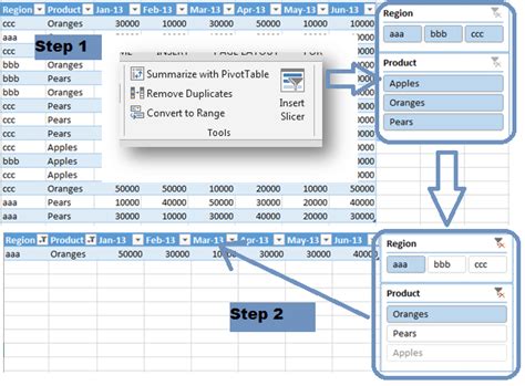 Excel Slicer Columns Julucreate