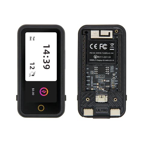 lilygo® t display s3 amoled esp32 s3 1 91 inch rm67162 display