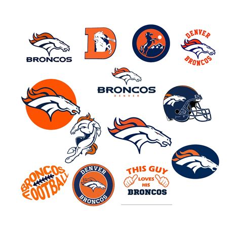 Denver Broncos Vector Logo Denver Broncos Vector Art Icons And