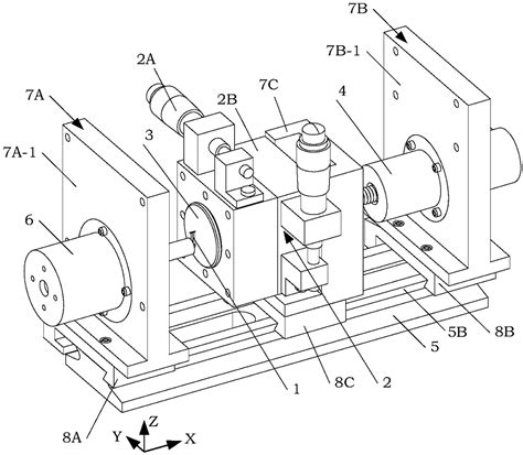 A Horizontal Probe Device Of A Deep Space Environment Atomic Force Microscope System Based On A