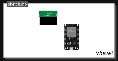 Ssd1306 Spi Chip Wokwi Esp32 Stm32 Arduino Simulator