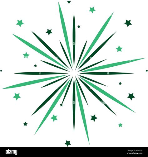 Fireworks Exploding Isolated Stock Vector Image And Art Alamy