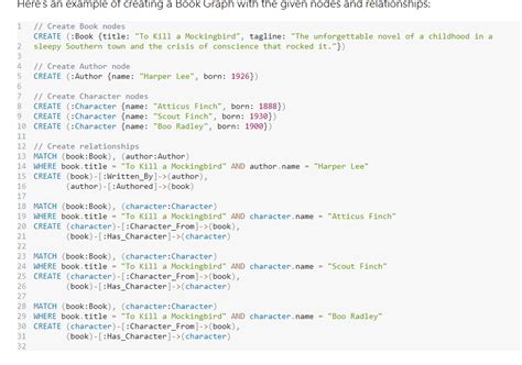 Unable To Execute Above Code In Neo4js Need Different