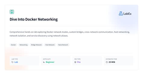 mastering docker network modes bridge host none and service discovery labex