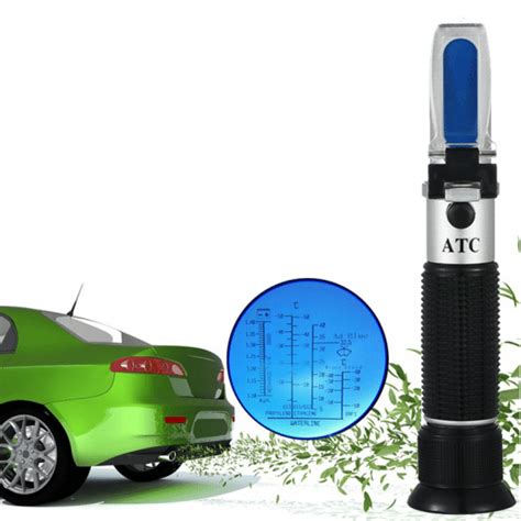 Coolant Refractometer Hand Held Refractometer For Battery Coolant Cleanser Antifreezi Meter
