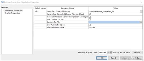 modelsim 联合仿真可能会出现以下问题 warning failed to get the pre compiled