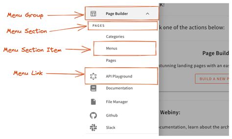 The Framework Basics Admin Area Webiny Docs