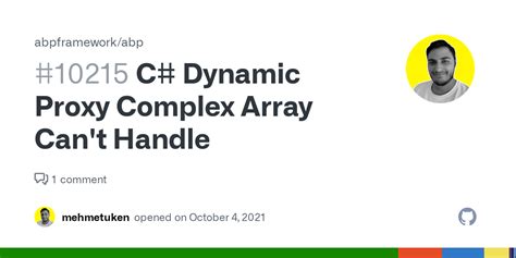 C Dynamic Proxy Complex Array Cant Handle · Issue 10215