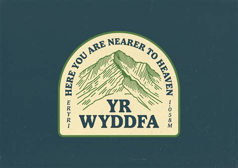 Yr Wyddfa Snowdon Badge By Jake Warrilow On Dribbble