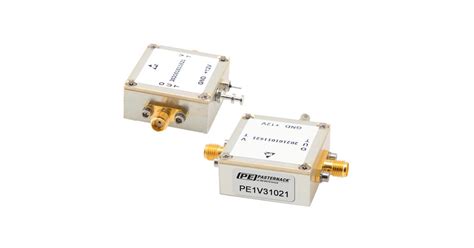 New Coaxial Packaged Voltage Controlled Oscillators Vco Cover Broad Frequency Bands