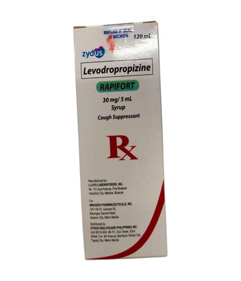 Rapifort Syrup 30mg5ml 120ml 1 Rose Pharmacy Medicine Delivery
