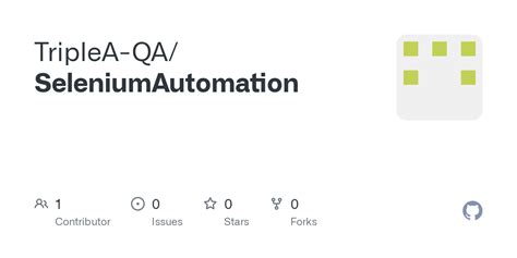 Github Triplea Qaseleniumautomation