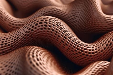 Premium Photo Abstract Dynamic Wavy Background